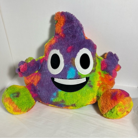 Justice | Toys | Rainbow Poo Emoji Plush 8 | Poshmark